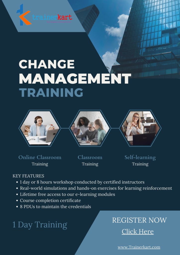 Change Management Training - Trainerkart
