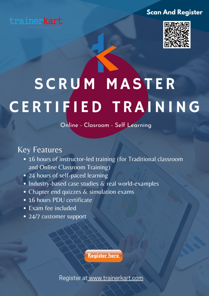Scrum Master Certified Training - Trainerkart