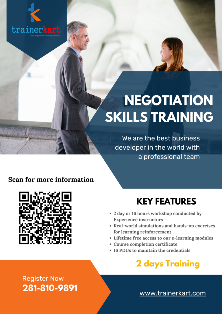Negotiation Skills Training - Trainerkart